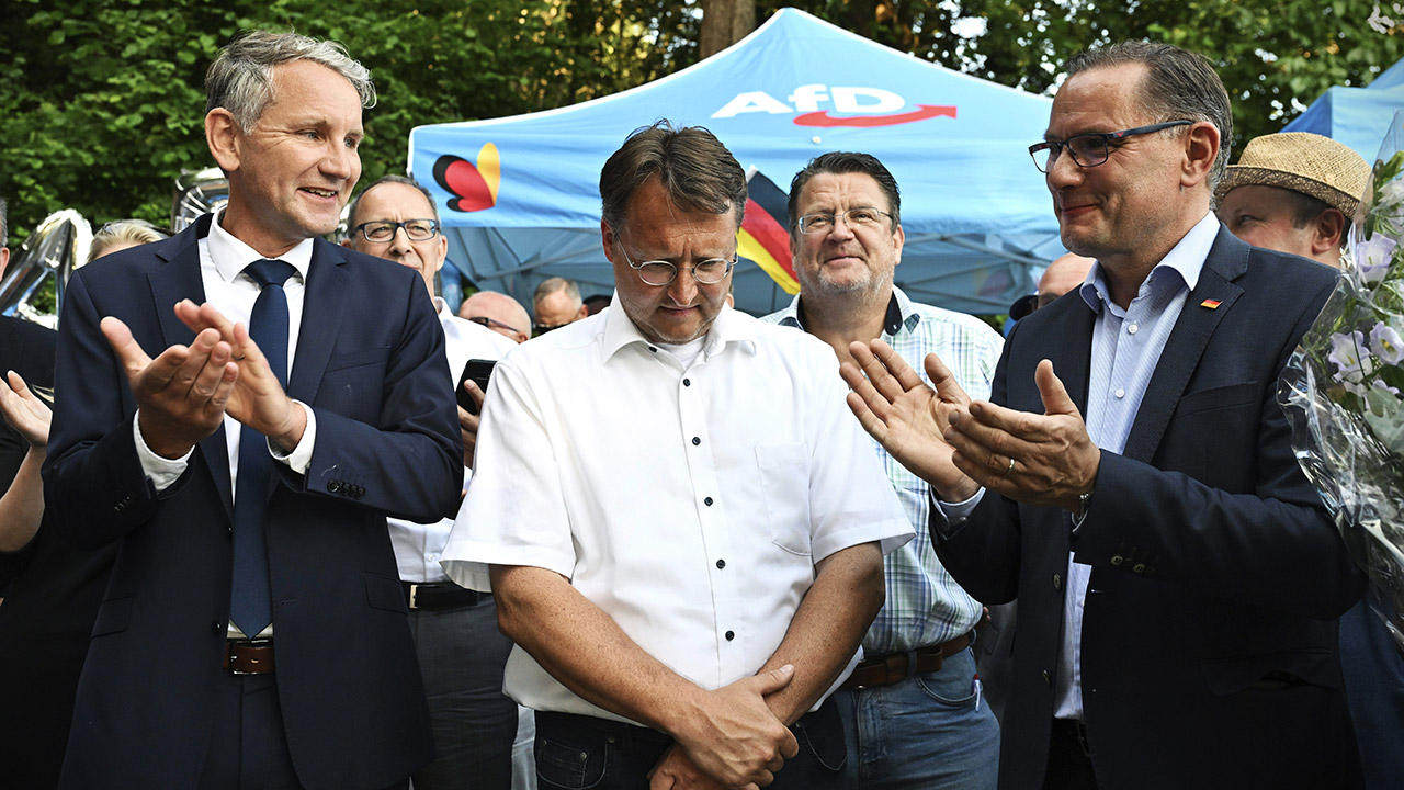 Le parti AfD, entre Allemagne et Russie